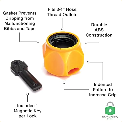 Outdoor Faucet & Hose Bib Locks - Flow Security Systems