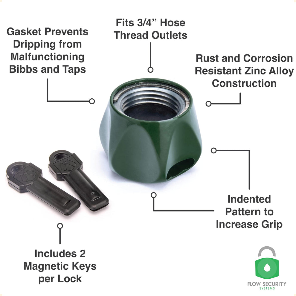 Prevent Water Theft with Outdoor Faucet Locks - Flow Security Systems